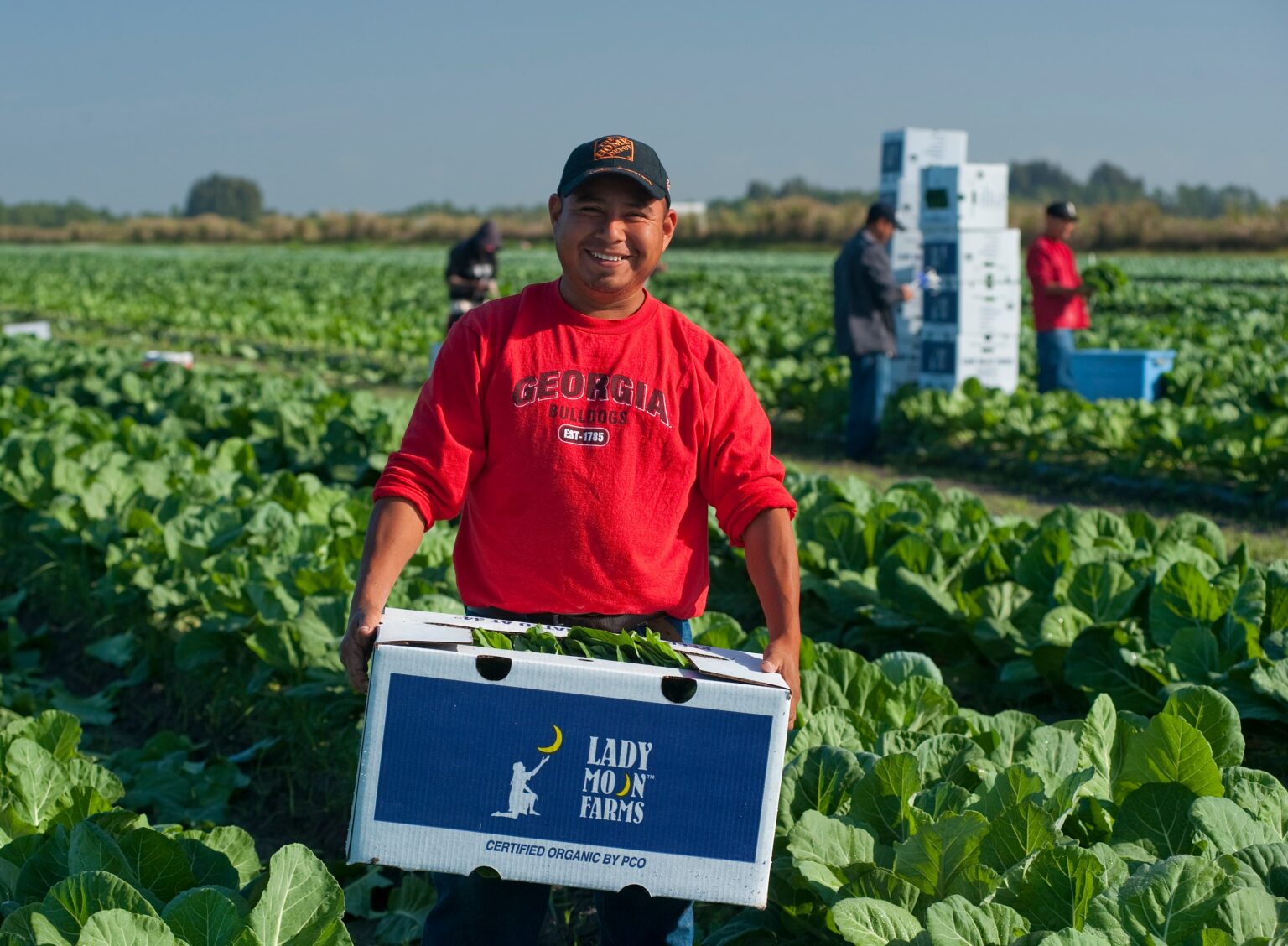Lady Moon Farms with organic farms on the USA East Coast